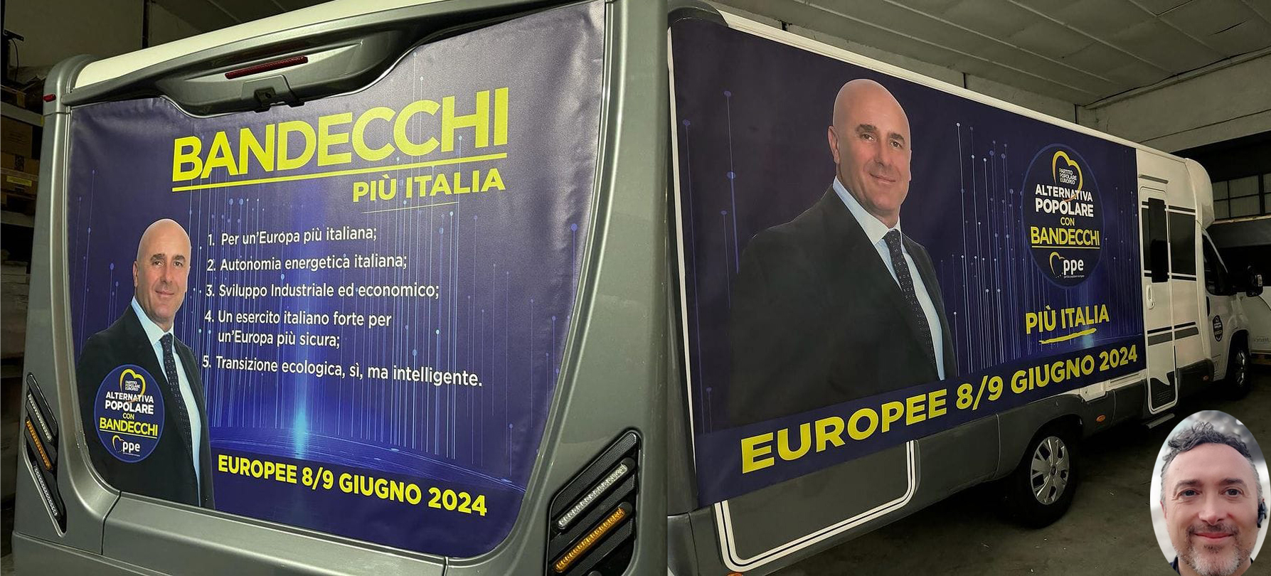 Elezioni Europee 2024 Bandecchi Scende In Camper Salernosedesta